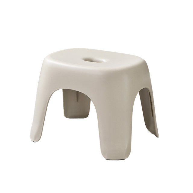 Plastic small stool for household bathroom anti-slip stool thickened ...