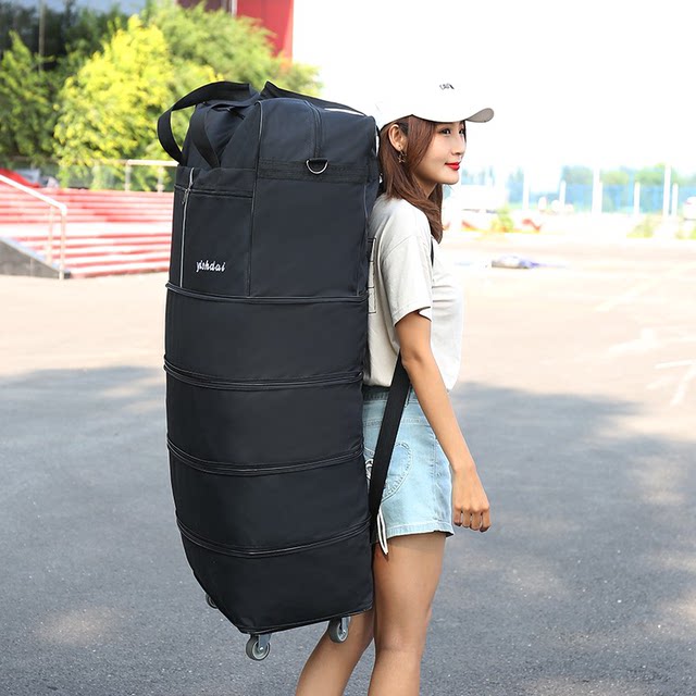 Large-capacity 158 aviation checked bag, study abroad oversized luggage ...