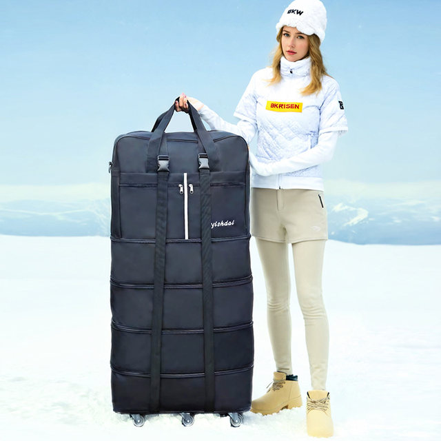 Large-capacity 158 aviation checked bag, study abroad oversized luggage ...