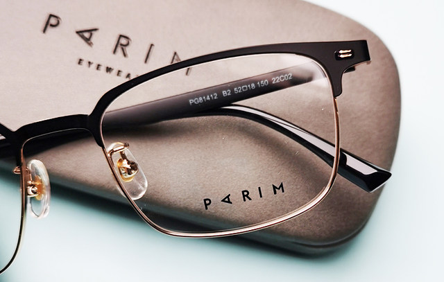 Palimon retro glasses frame neutral square frame teen anti-blue light ...