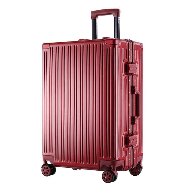 Red suitcase Wedding Married Box Female Bride Wedding Wedding with a 24 ...