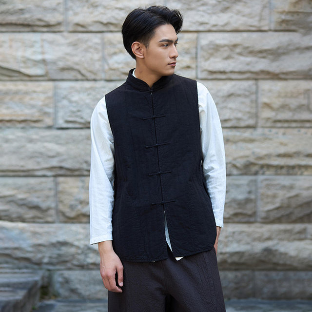 Winter new men's clothing Chinese cotton and linen 30 five -plate ...