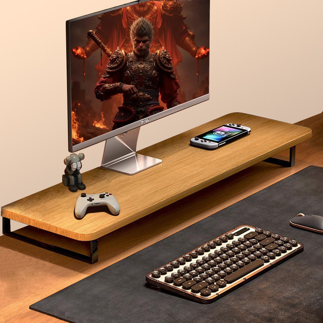 Esports room desktop computer monitor elevated rack storage rack ...