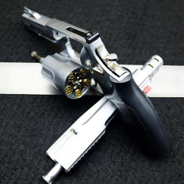 1:2.05 Smith & Wesson M500 revolver alloy model ornament metal ...