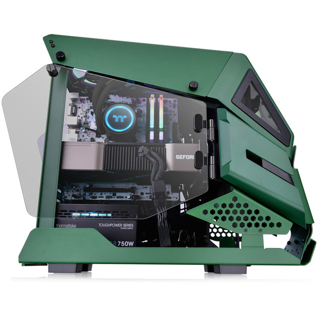 Tt desktop computer water-cooled main chassis AH T200 mini Matx special ...