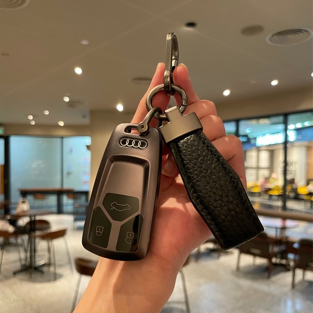 Special Audi a4l key cover a6l car q5l shell a3l buckle a5 bag q3a4 men ...