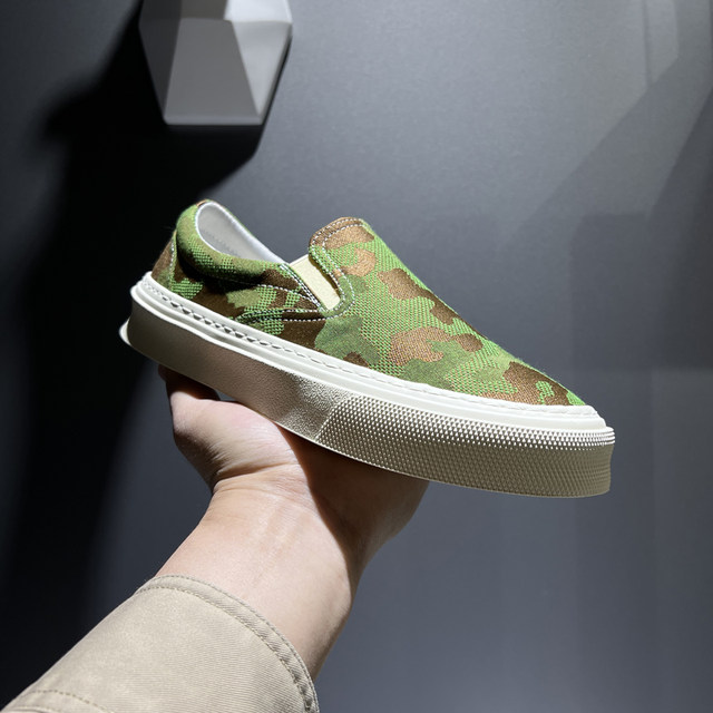 Low-top loafer men's shoes 2024 summer new style of translucent cowhide ...