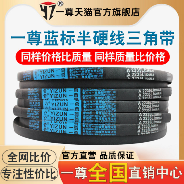 A triangular transmission belt A Type A A
