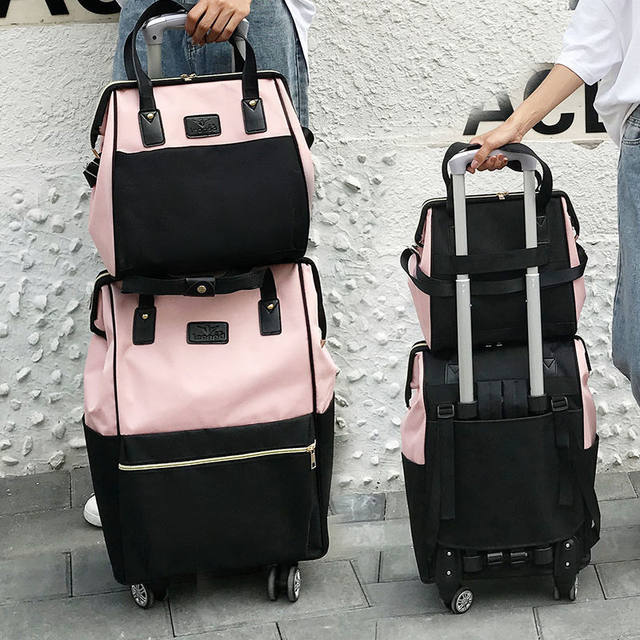 Light, portable, short-distance, carryable, towable, boarding handle ...