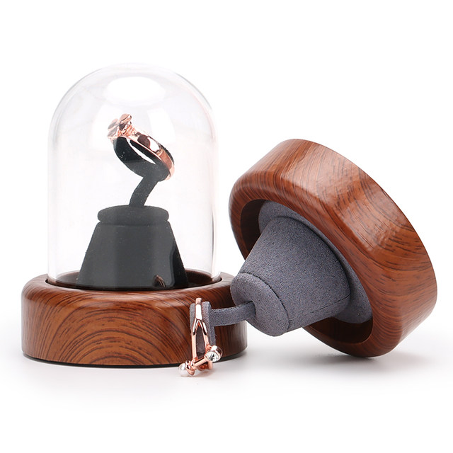 Ring display stand, jewelry shelf, jewelry display props, dust-proof ...