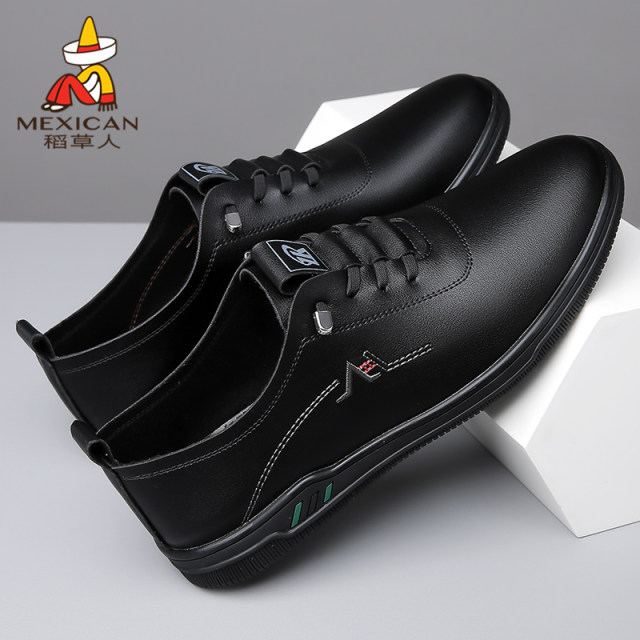 Scarecrow men's shoes for autumn new casual leather shoes for men's ...