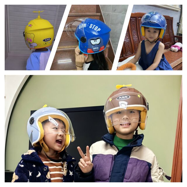 3C certified children's helmet boys and girls electric car safety ...
