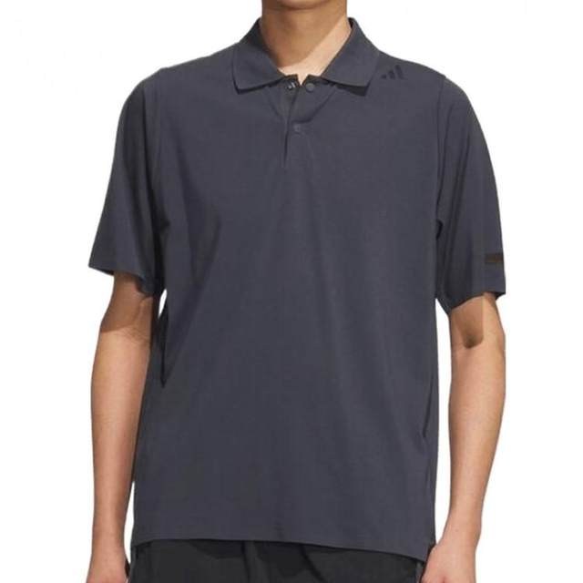 adidas men's clothing running POLO shirt lapel short-sleeved T-shirt ...