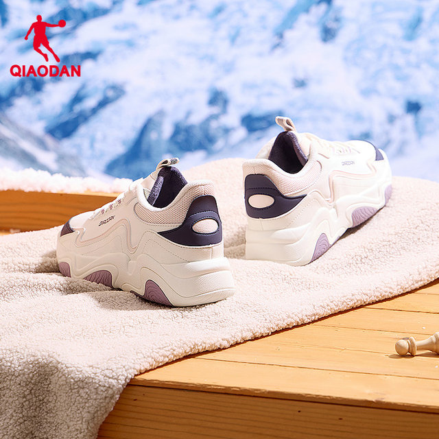 Double 11 pre-sale丨Jordan plus velvet cotton shoes sneakers mid-top ...