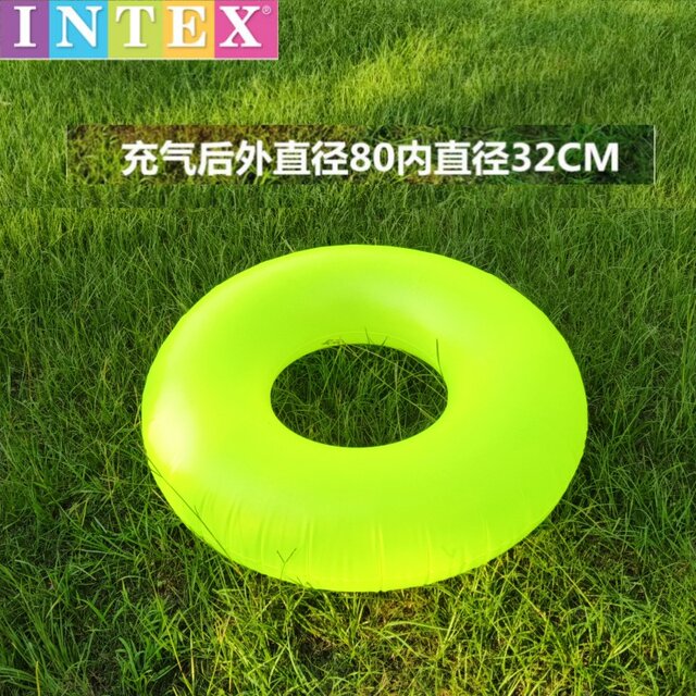 Color-changing inflatable buoyancy circle, increase and thicken life ...