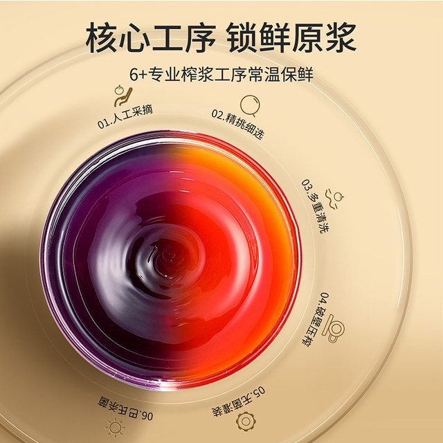 Qili Xiang products 丨 Pure wolfberry original pulp 1800ml Ningxia red ...