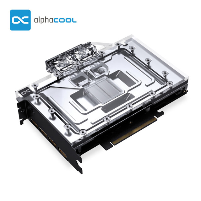 Ouku Alphacool full coverage split graphics card water cooling head ...