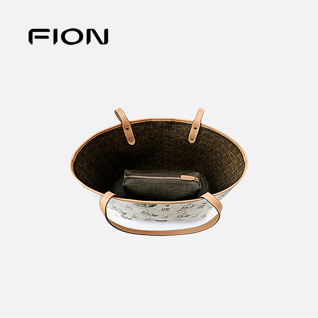 Fion/Fianne Donald Duck Large Capacity Tote Bag Women's 2024 New Double ...