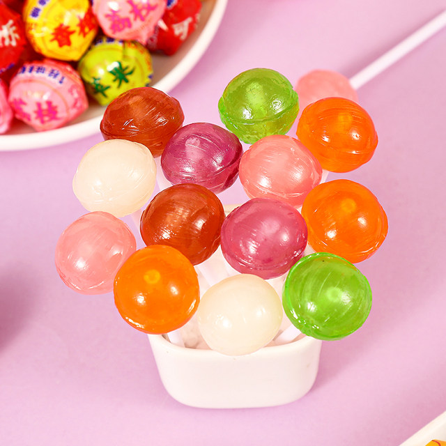 Lollipop bulk 150-270 pieces mixed flavor bucket/bag wedding creative ...