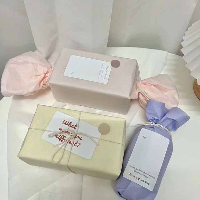 Snow pear paper fruit wrapping paper flowers bouquet lined paper ...