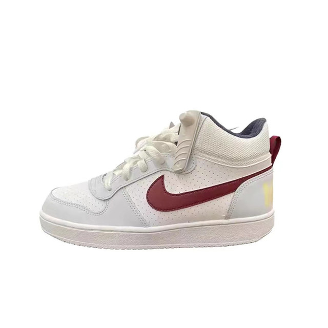 NIKE Women's Court Borough Mid high-top casual and versatile sports ...