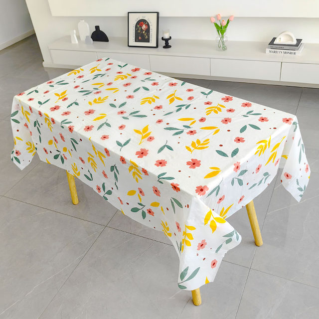 Disposable dining tablecloth rectangular kindergarten buffet tablecloth ...