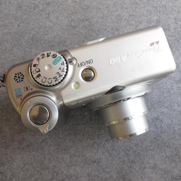 Canon PowerShot A80 Retro CCD Flip Screen Digital Camera