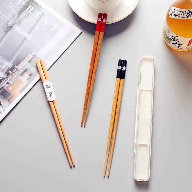 Office workers portable chopsticks single set Children and students who ...