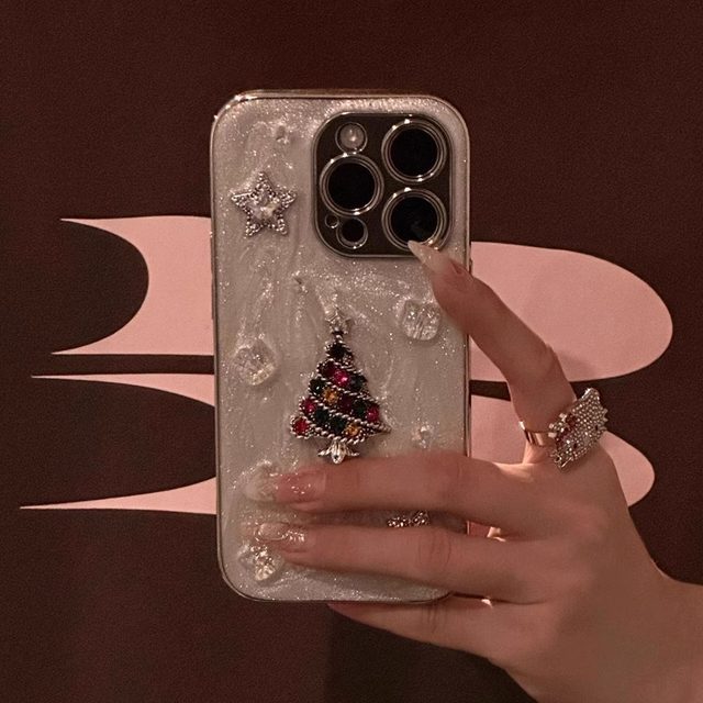 Ningning High-end Christmas Tree Star Epoxy Electroplating Flash ...