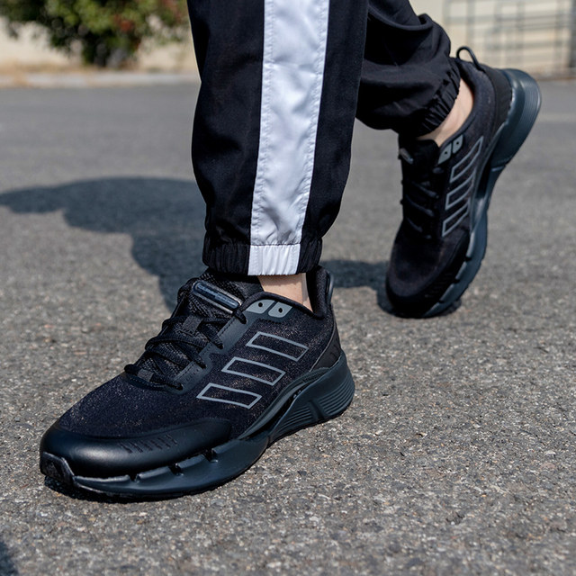 Adidas men's shoes, black samurai spring and autumn new training ...