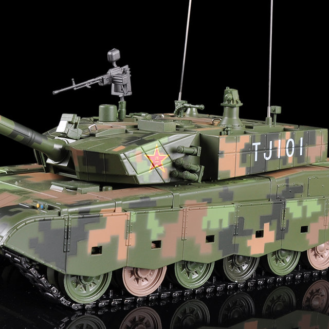 1:30 China 99 modified main battle tank model alloy T99 armored ...