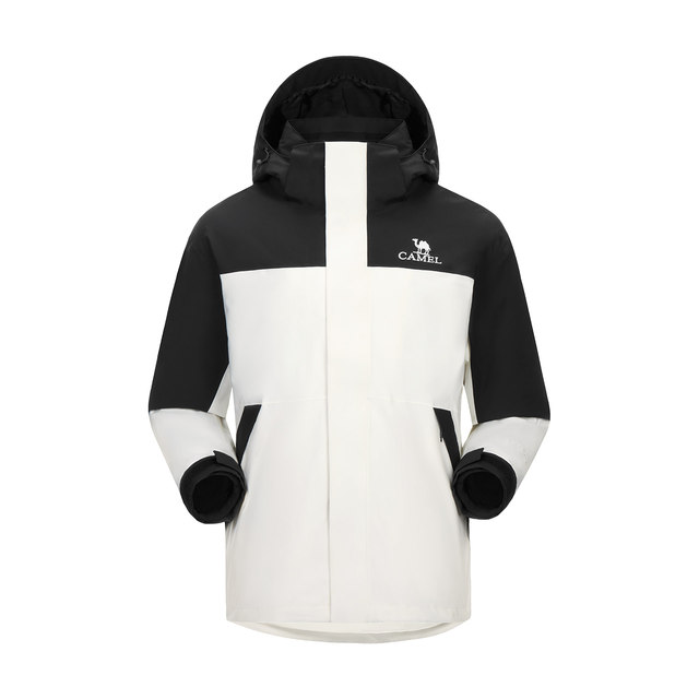 Camel Men's jacket Men's spring and autumn shook inner lush inside ...