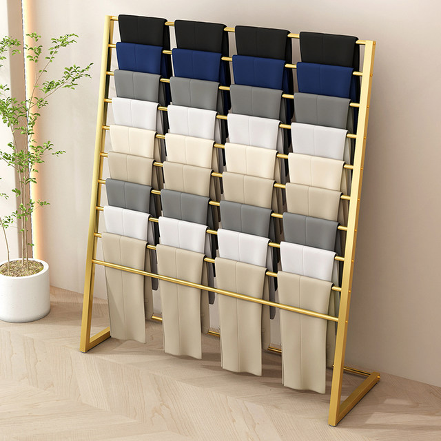 Scarf rack, scarf display rack, shawl fabric sample rack, multi-layer ...