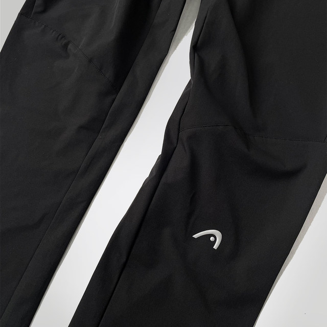 Stretch woven fabric men's inner drawstring lace-up trousers sports ...