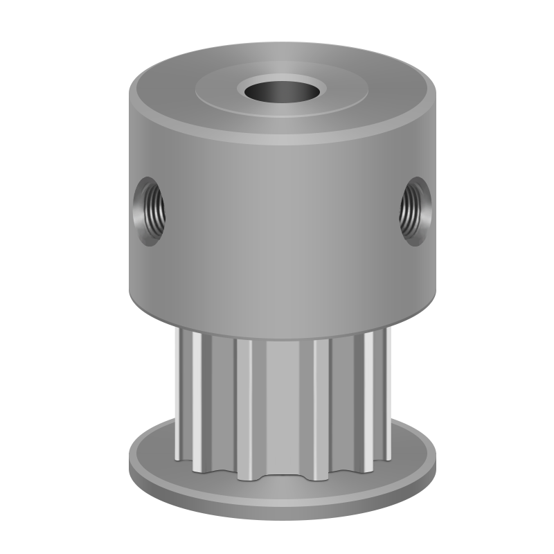 S5M32 tooth synchronous pulley boss groove width 17 BF type synchronous ...