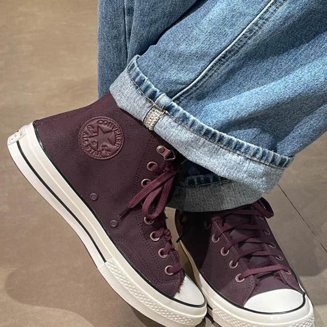 Genuine Converse 24 -year winter 1970s crack cortex design plus velvet ...