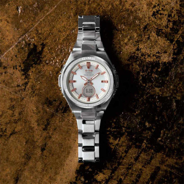 Casio watch BABY-G MSG-S200D-7A/C/CG-5A/G-1A/4A solar sports watch for women