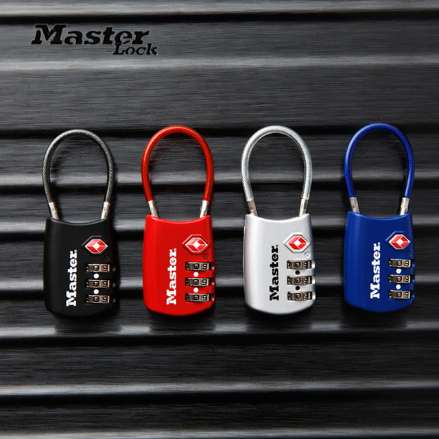 Master password lock TSA customs lock trolley luggage bag password ...