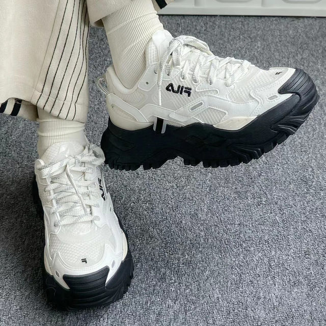 FILA Fila Hard Candy Women's Shoes Daddy Shoes Women's 2025 Autumn and ...