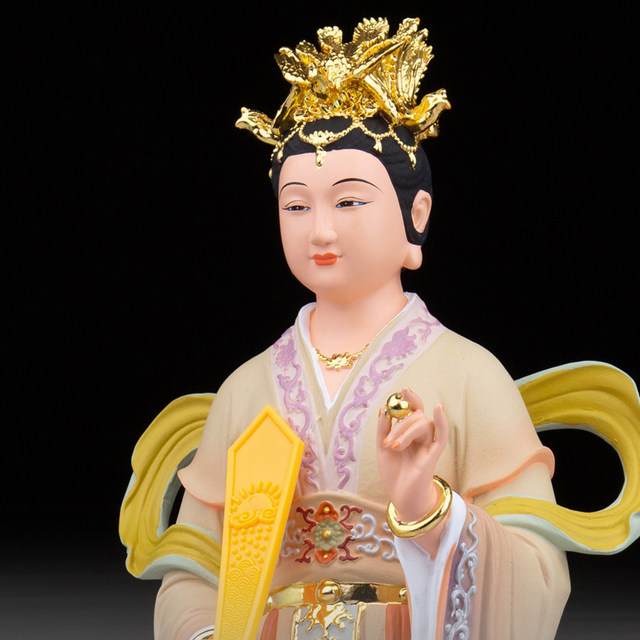 Jiutian Xuan Nu Station Statue Plagiarity Painting Jiutian Mother ...