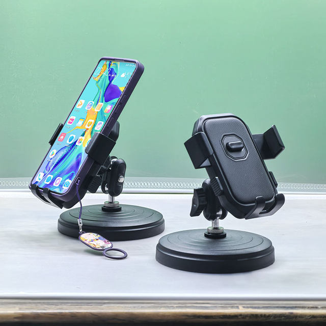 New desktop mobile phone stand multi-function 360 rotating bedside lazy ...