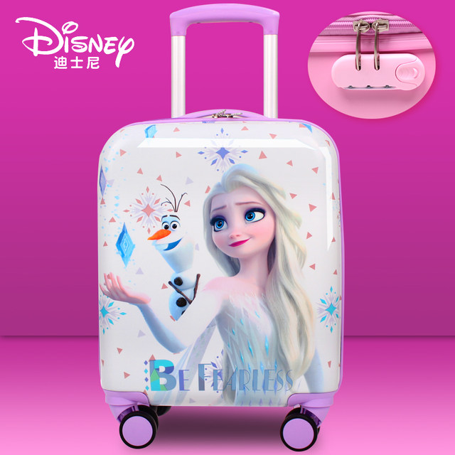Disney children's trolley case Elsa Princess universal wheel Frozen ...