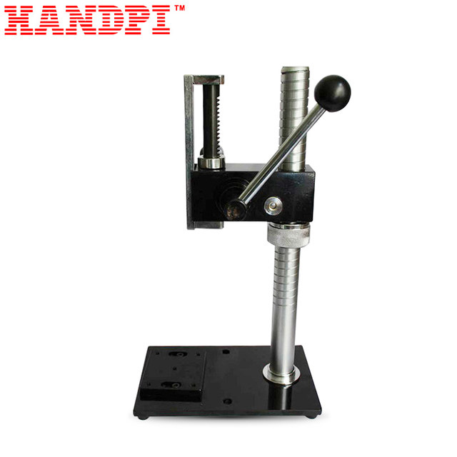 Edberg HPA bracket push-pull force gauge test stand HPB with ruler hand ...