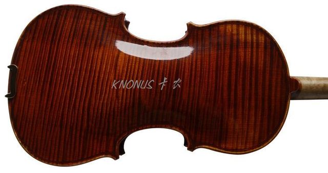 KNONUS Cannon 4/4-1/10 imported natural tiger pattern unique board ...