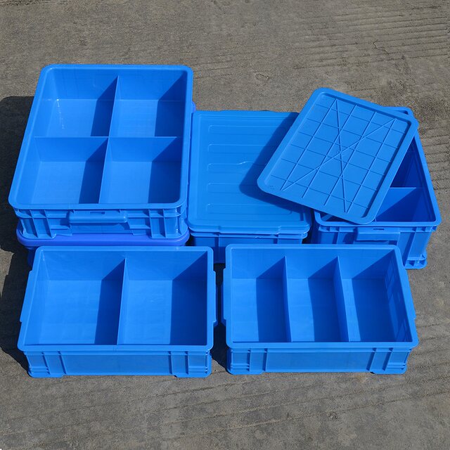 Thickened plastic separation box Cover parts classification disk multi ...