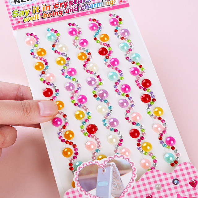 Acrylic diamond crystal diamond children's handmade DIY diamond drawing ...