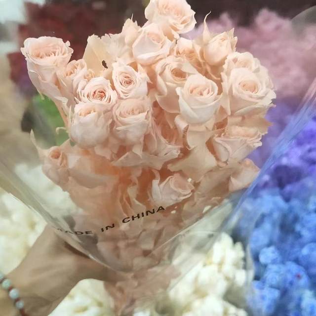 Preserved flower multi-headed bubble multi-headed rose multi-headed ...