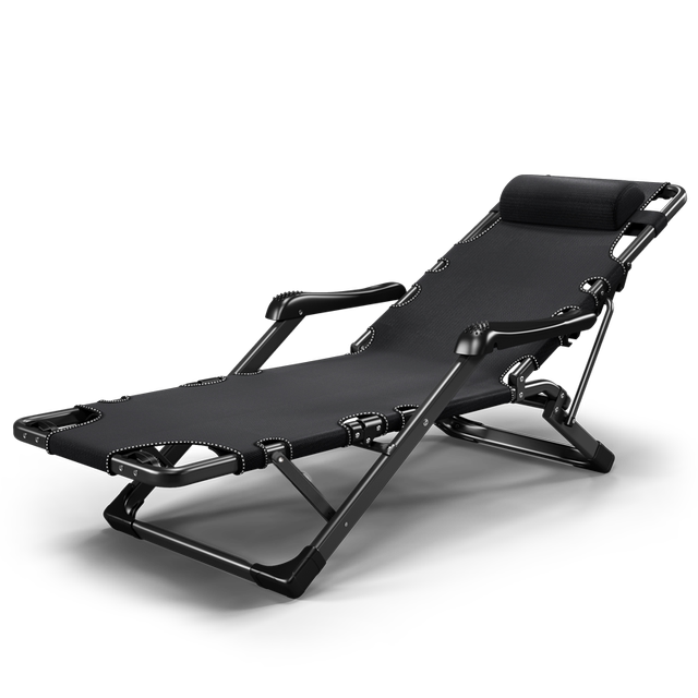 Folding lounge chair nap, a nap, bed, balcony leisure old man back lazy ...