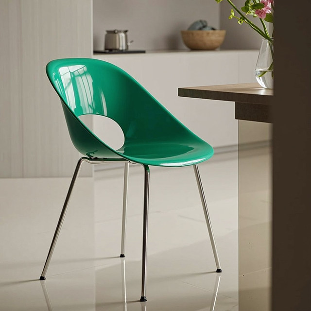 Dining chair Light luxury high -level feel medium -old chair home chair ...