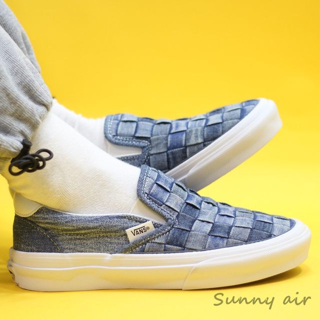 Sunny broken code collection VANS low-top slip-on SLIP ON colorful ...